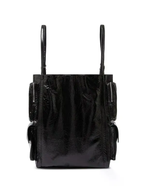 Stella McCartney Crinkled-finish Multi-pocket Tote Bag