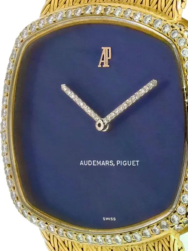 AUDEMARS PIGUET Yellow Gold Diamond Cushion Watch