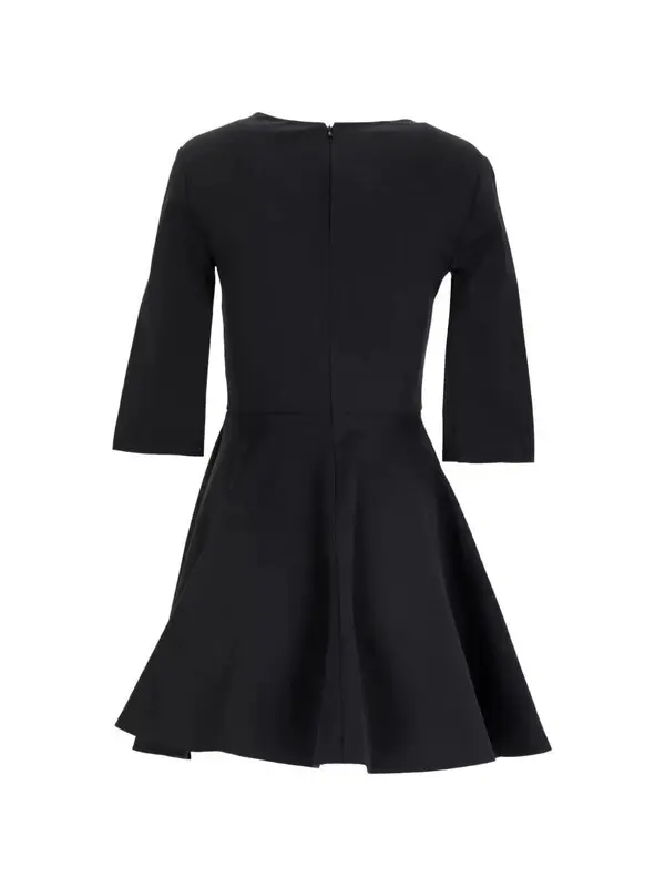 Diane Von Furstenberg V-neck Flared Mini Dress