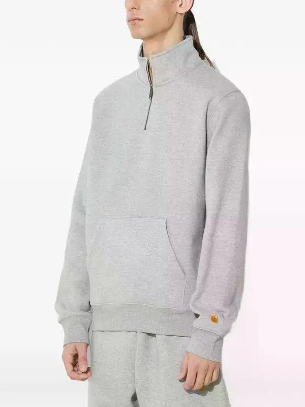 Carhartt Work In Progress Zip Mock-neck Sweatshirt