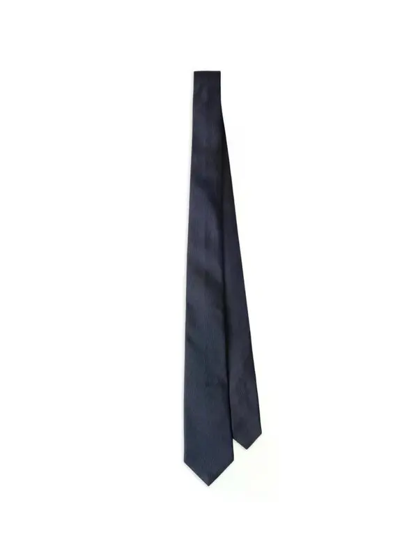 Prada Silk Neck Tie - Blue