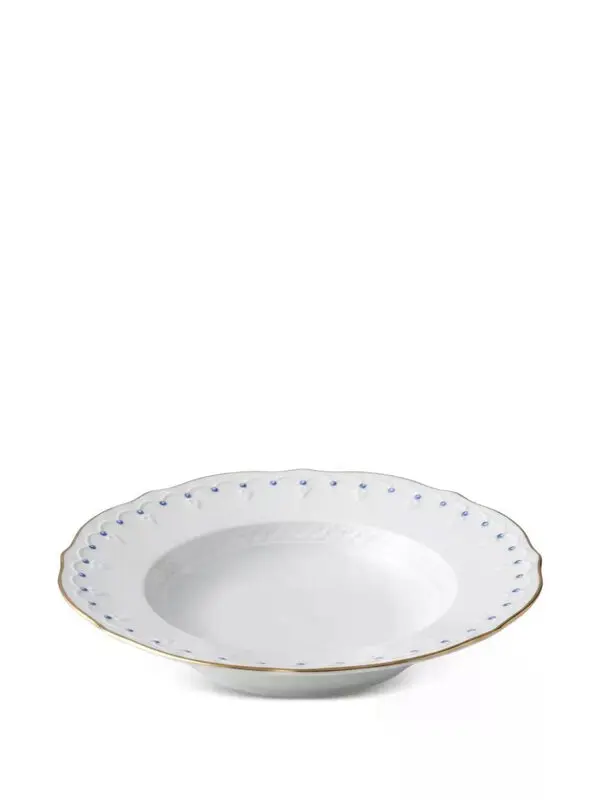 GINORI 1735 Museo Le Perle Soup Plates - White