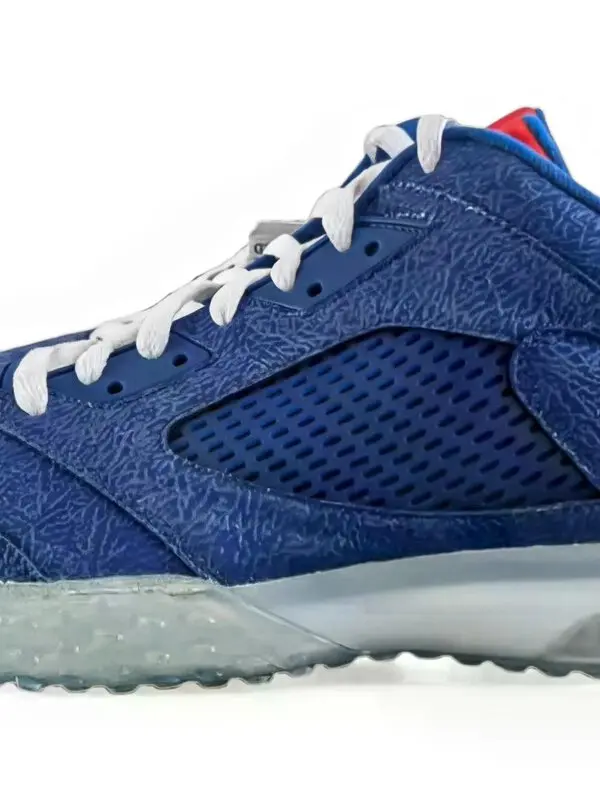JORDAN 5 Low Crackle-effect Sneakers