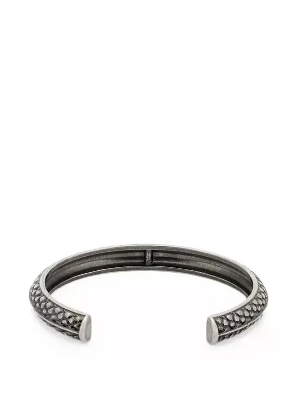 Roberto Cavalli Snake-effect Cuff Bracelet