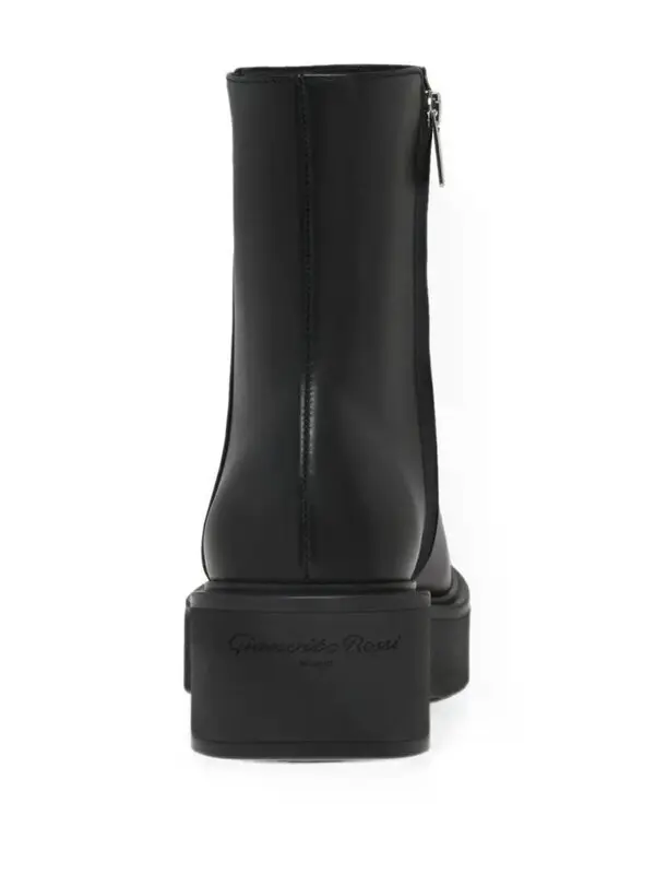 GIANVITO ROSSI Hiro Platform Ankle Boots
