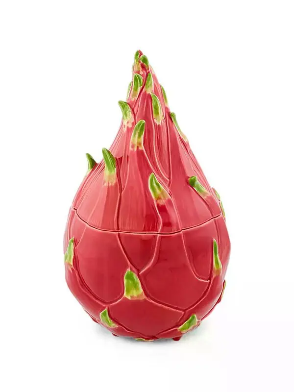 BORDALLO PINHEIRO Pitaia Ceramic Box - Pink
