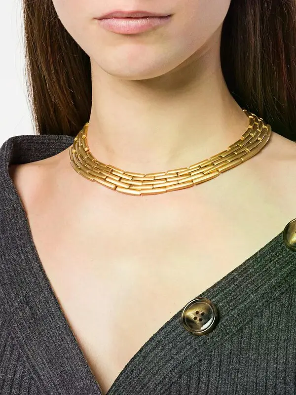 MONET 1960's Circular Necklace