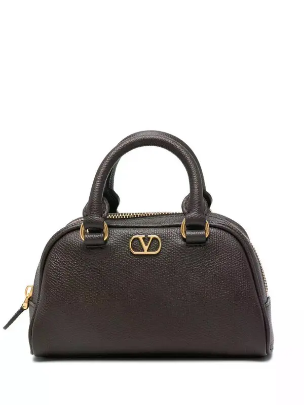Valentino Garavani Mini Vlogo Grained Leather Bag