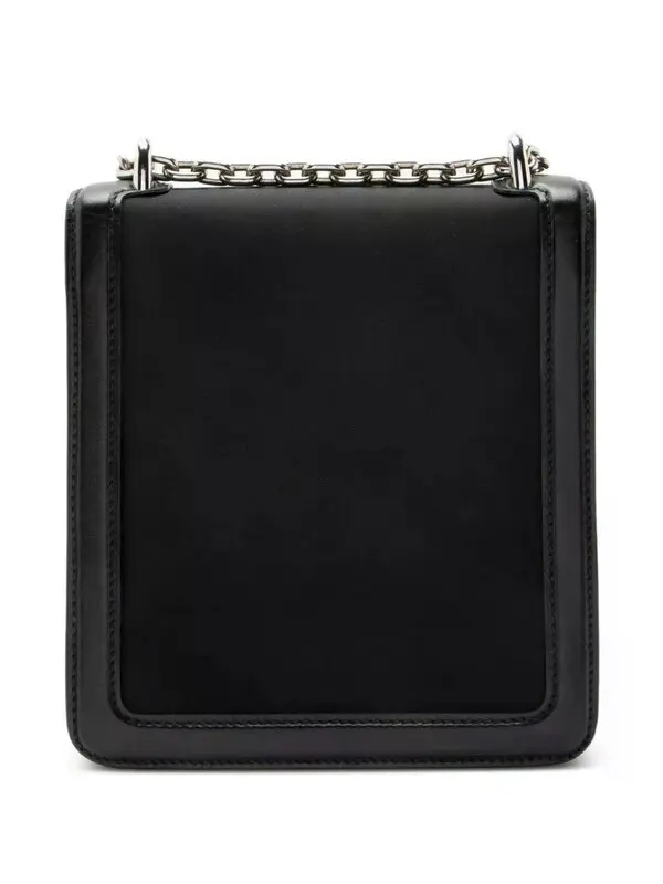 Prada Jacquard Logo Flap Crossbody Bag