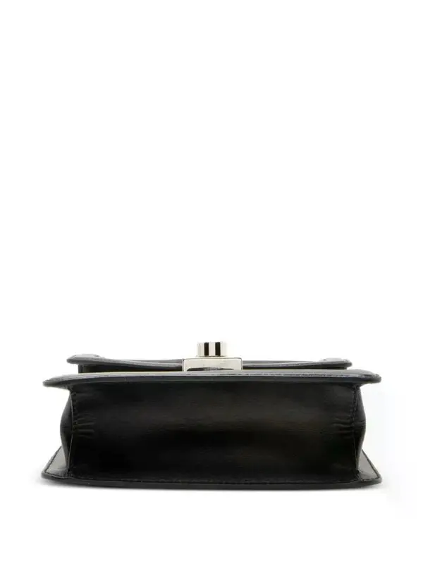 Prada Jacquard Logo Flap Crossbody Bag