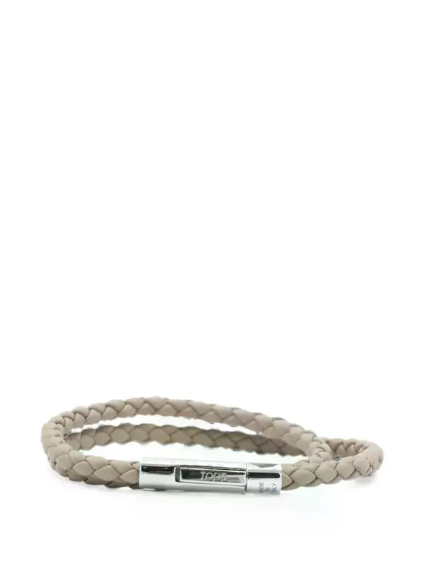 TOD'S Mycolors Braided Leather Bracelet