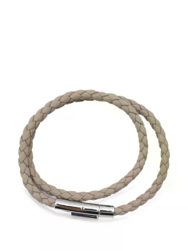 TOD'S Mycolors Braided Leather Bracelet