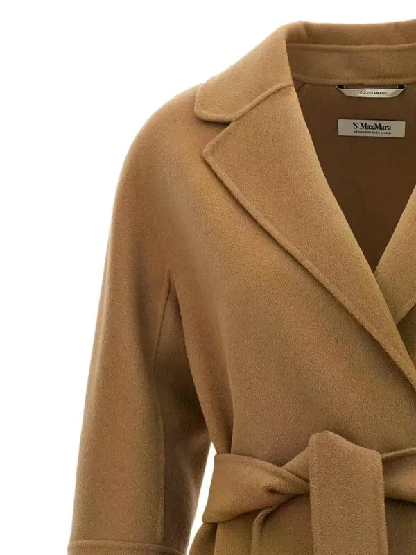 Max Mara Arona Belted Wool Coat