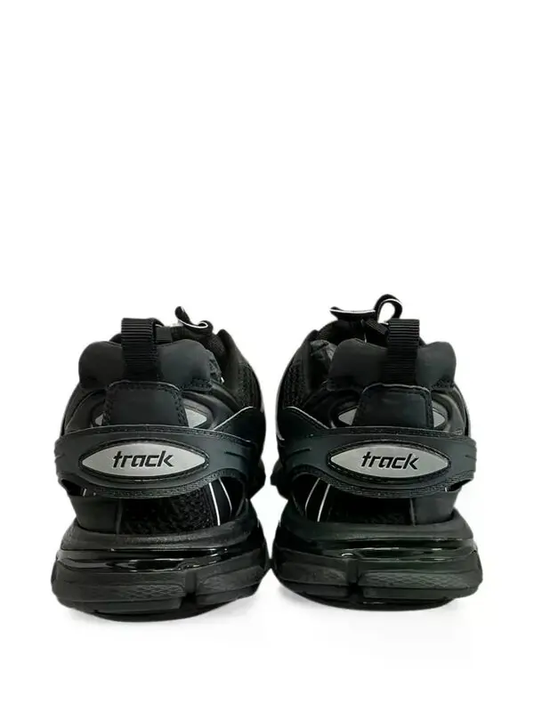 Balenciaga Track Sneakers With Embroidered Logo - Black