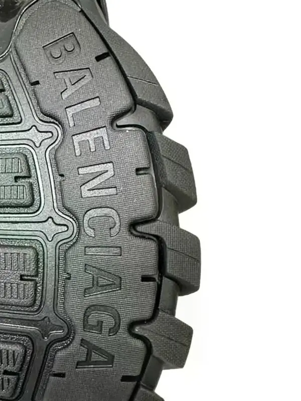 Balenciaga Track Sneakers With Embroidered Logo - Black