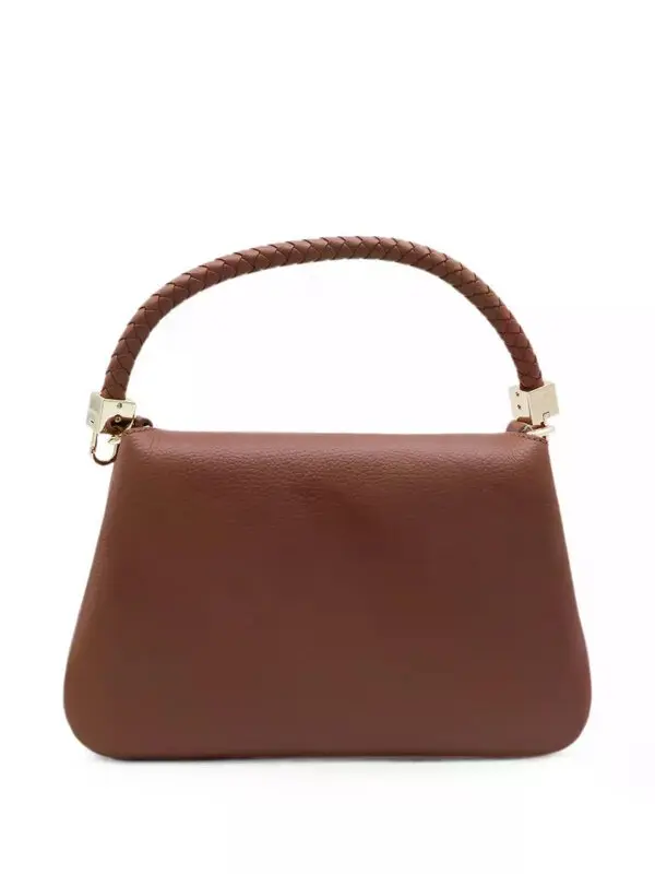 COCCINELLE Braided-handle Leather Shoulder Bag
