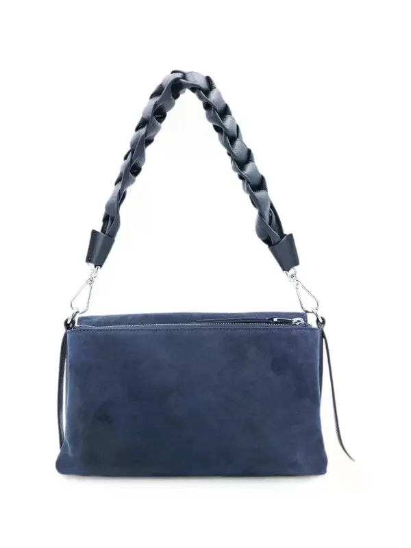COCCINELLE Suede Braided-handle Shoulder Bag