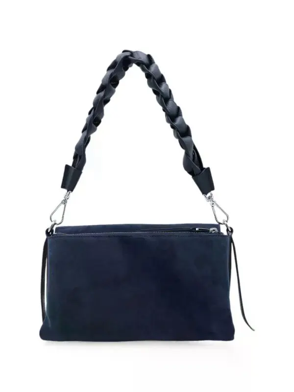 COCCINELLE Suede Braided-handle Shoulder Bag