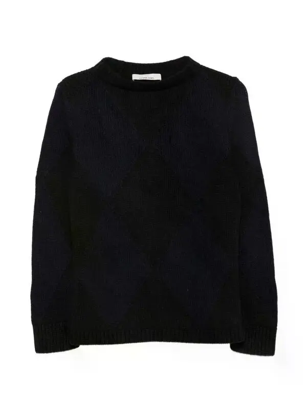 Liviana Conti Ribbed Trim Knitted Sweater