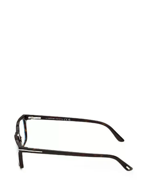TOM FORD Tortoiseshell-effect Magnetic-clip Glasses