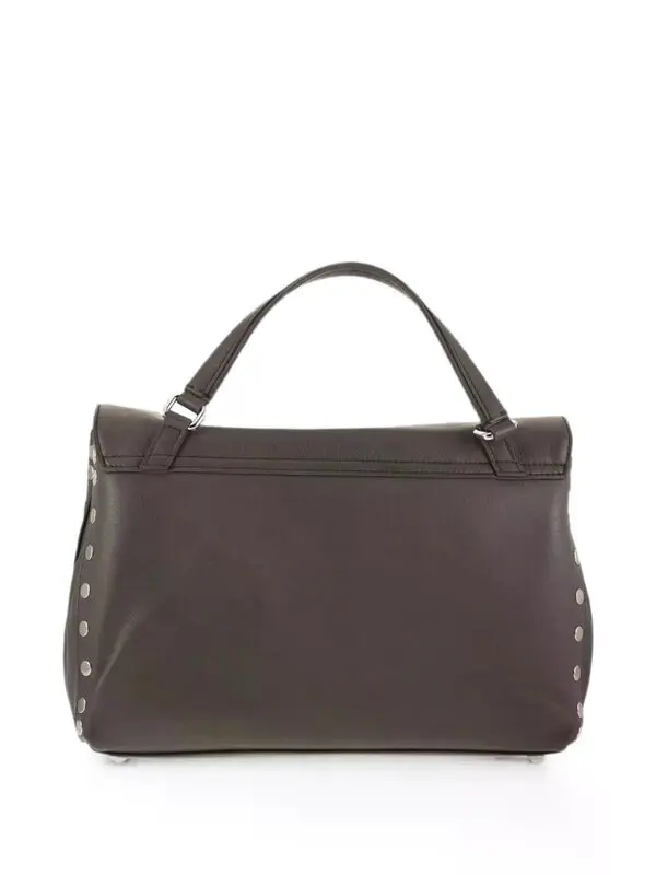 ZANELLATO Small Postina Stud-embellished Leather Tote Bag