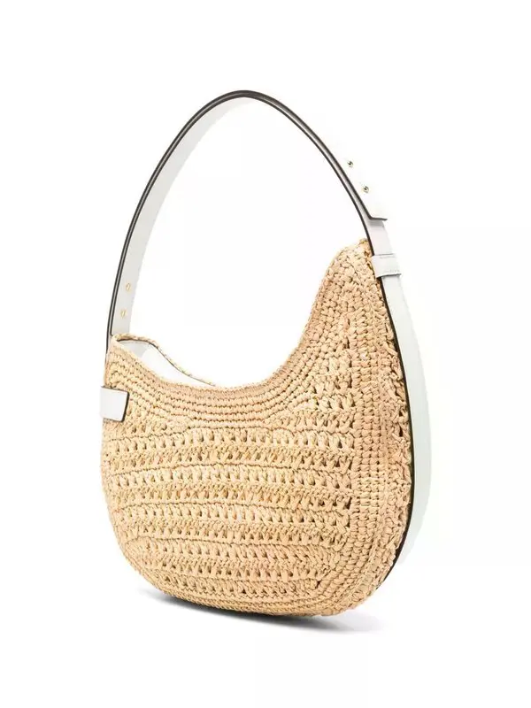 Ralph Lauren Tasha Woven Shoulder Bag - Neutrals