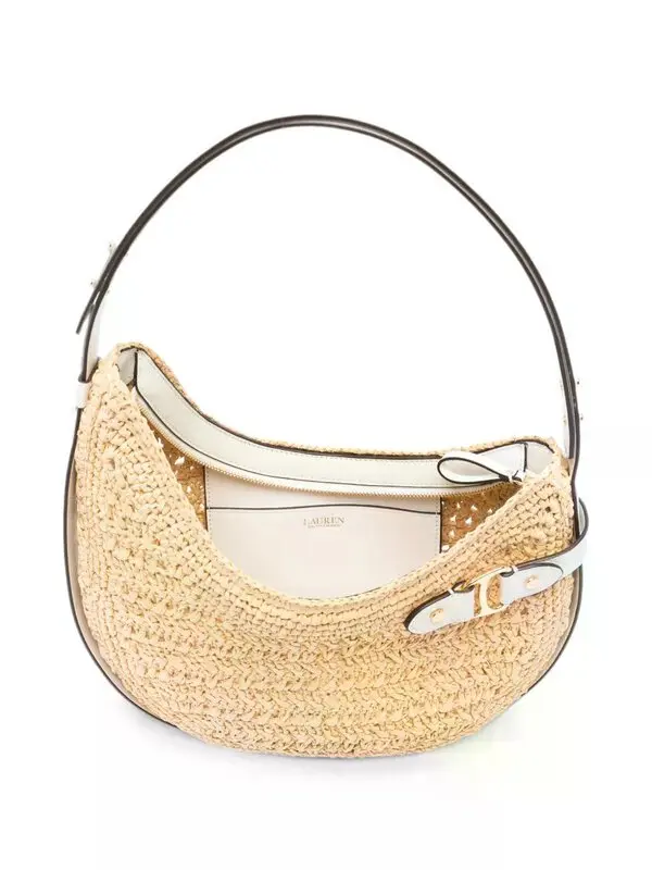 Ralph Lauren Tasha Woven Shoulder Bag