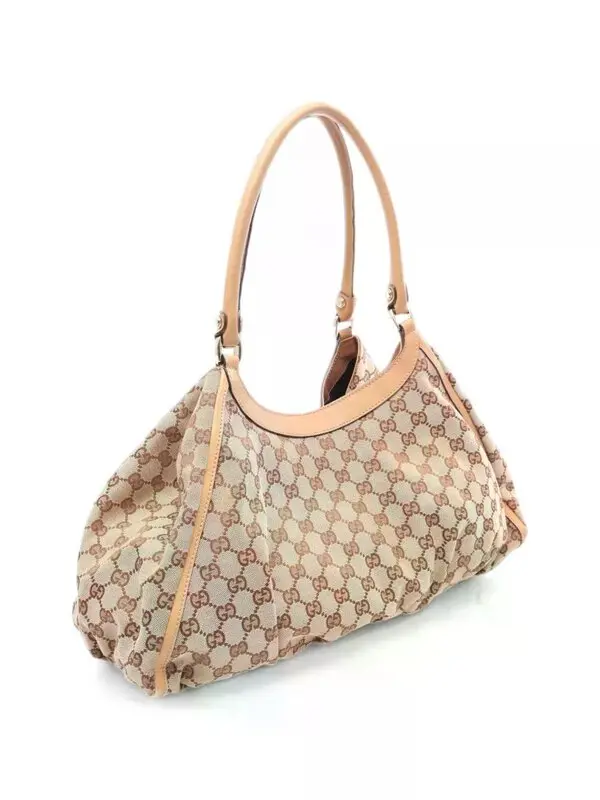 Gucci Gg Canvas Shoulder Bag - Neutrals