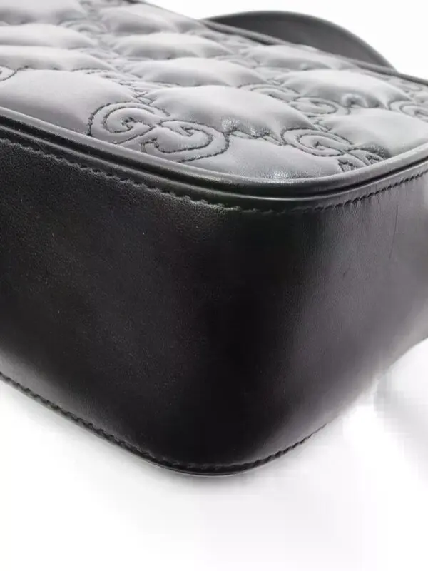 Gucci 2010s Small Monogram-pattern Shoulder Bag