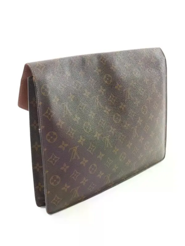 LOUIS VUITTON Senateur Folder Monogram Canvas - Brown