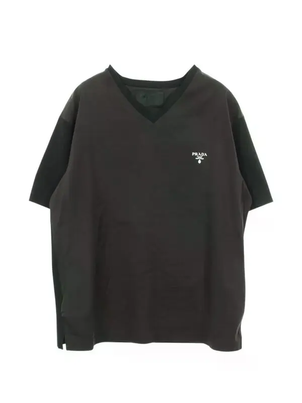 Prada 2010s Color-block T-shirt