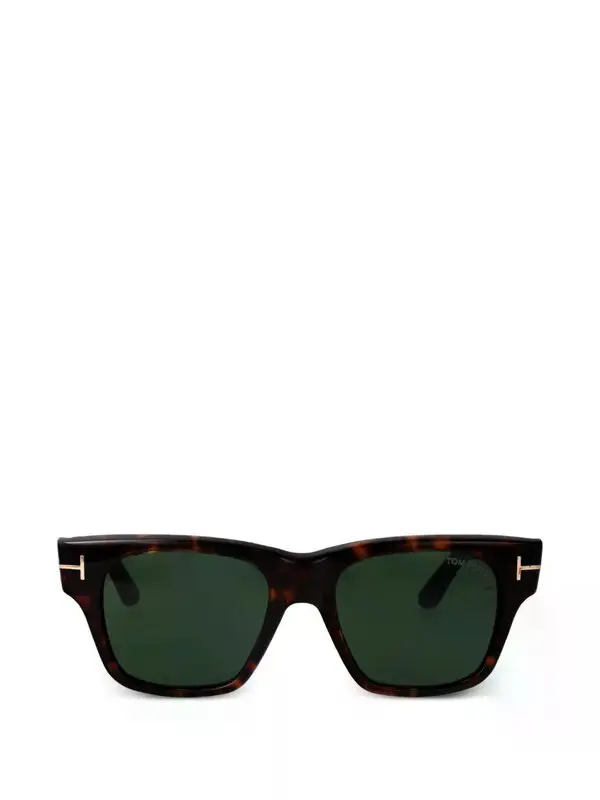 TOM FORD Caine Square-frame Sunglasses - Brown
