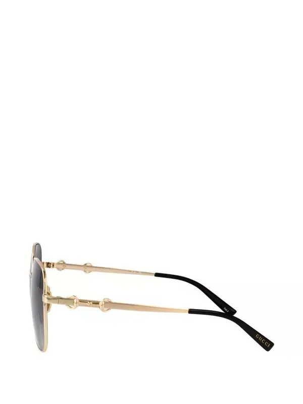 Gucci Horsebit Square-frame Sunglasses