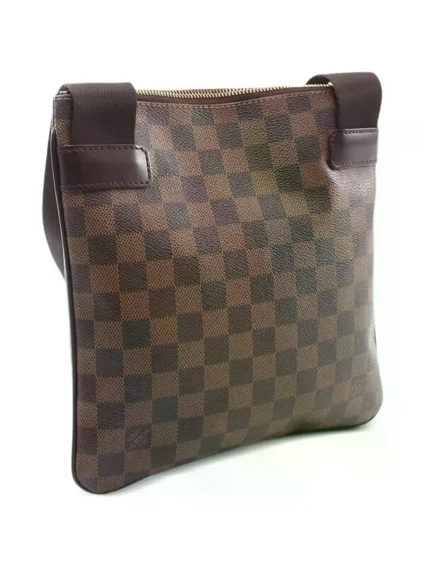 LOUIS VUITTON Damier Ebene Pochette Melville Messenger Bag - Brown