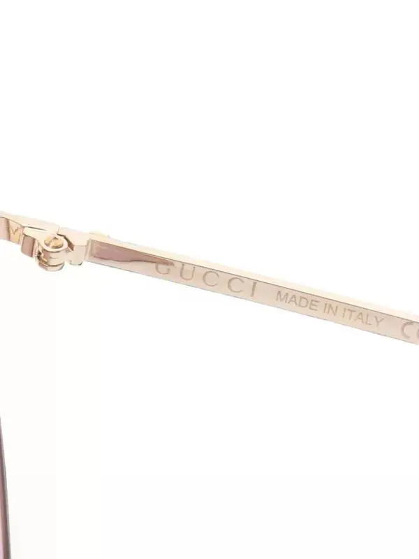 Gucci 2020s Geometric-frame Sunglasses
