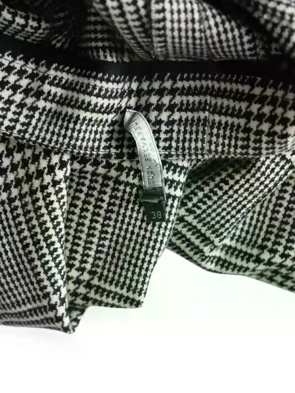 Alexander McQueen Houndstooth Wool Trousers