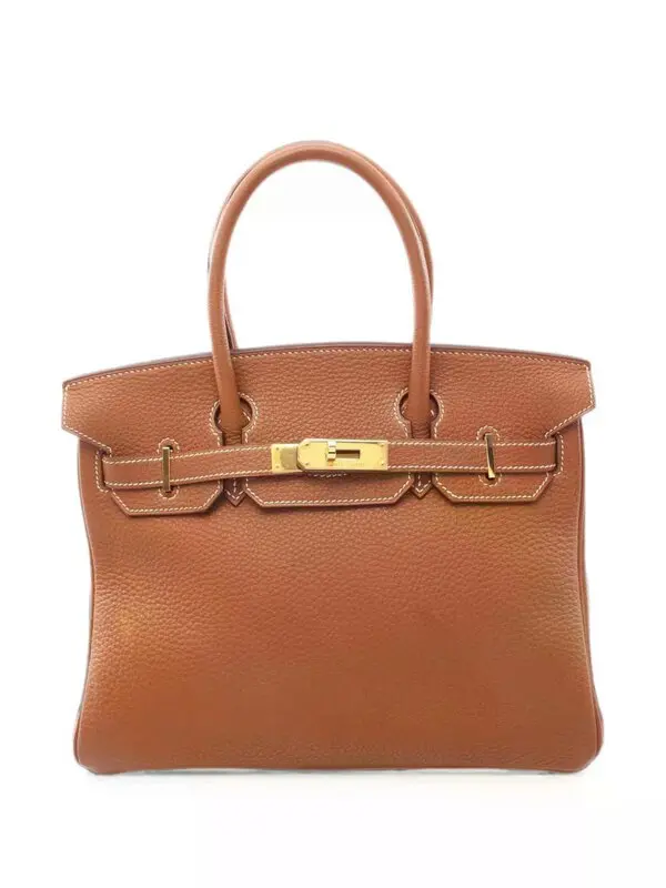 Hermès 2003 Birkin 30 Tote Bag - Brown