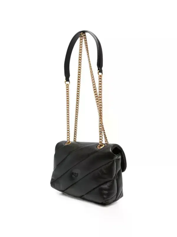 Pinko Love Birds Quilted Shoulder Bag
