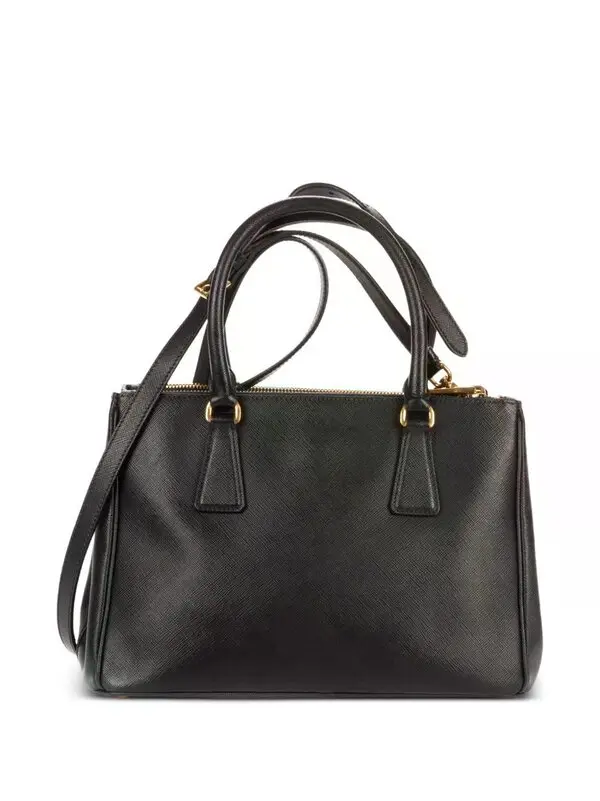Prada Small Galleria Double-zip Tote Bag - Black