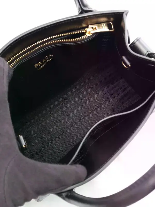 Prada 2000s Saffiano Cuir Monochrome Handbag