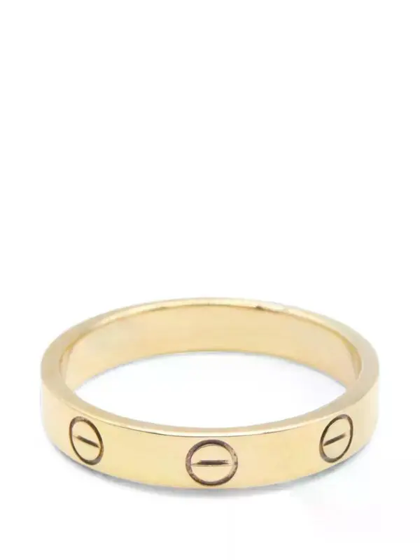 Cartier 18k Yellow Love Ring - Gold