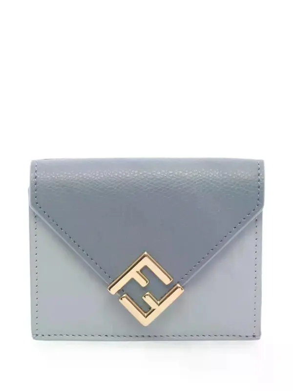 Fendi 2020s Ff Diamond Tri-fold Wallet