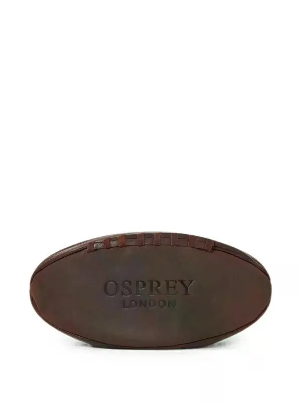 OSPREY Jenson Rugby-ball-shaped Leather Wash Bag