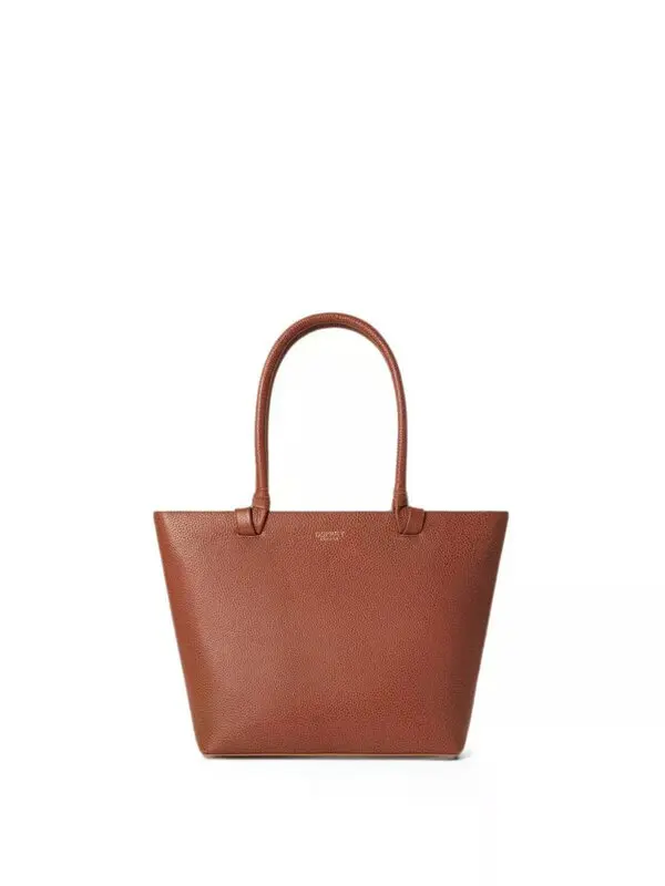 OSPREY Grained Leather Tote Bag