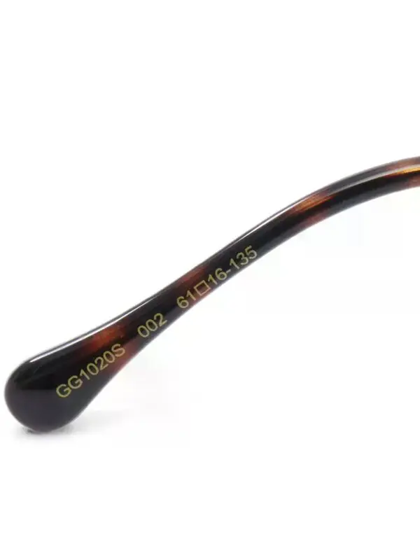 Gucci Horsebit Square-frame Sunglasses
