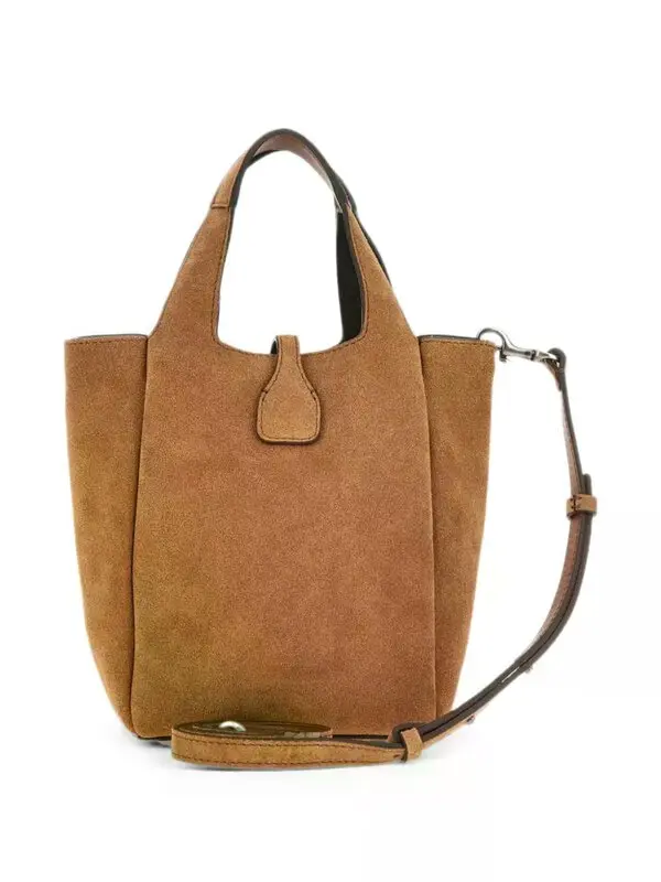 Hogan Mini Suede Tote Bag