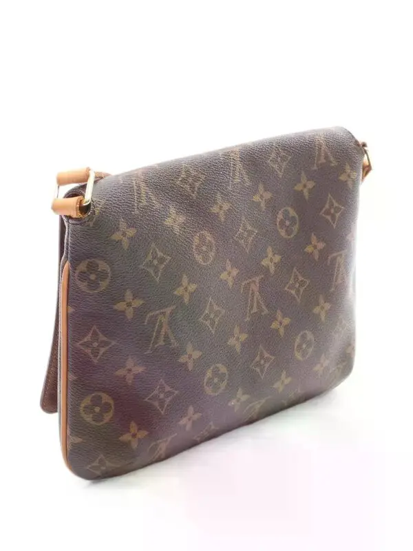 LOUIS VUITTON Monogram Canvas Musette Tango Shoulder Bag - Brown