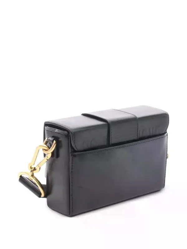 Dior 30 Montaigne Box Shoulder Bag - Black