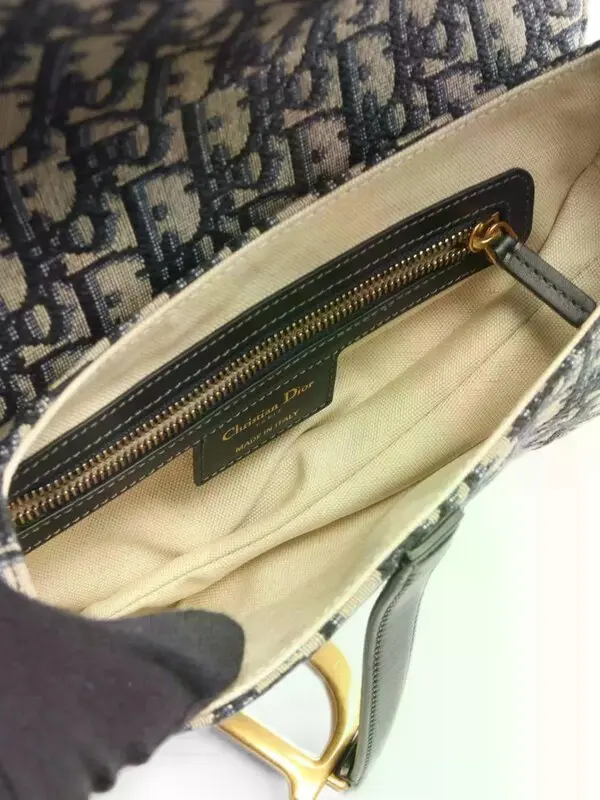 Dior 2010s Oblique Saddle 2-way Tote Bag