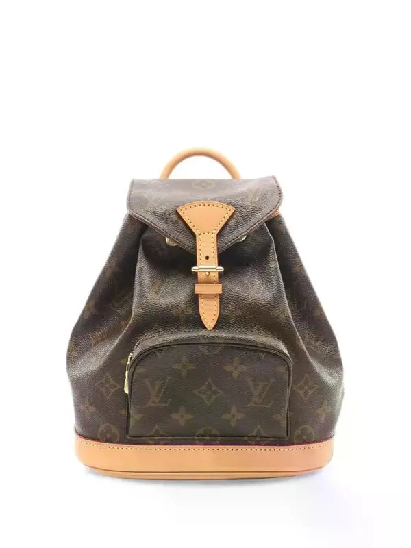LOUIS VUITTON 2001 Montsouris Monogram Backpack